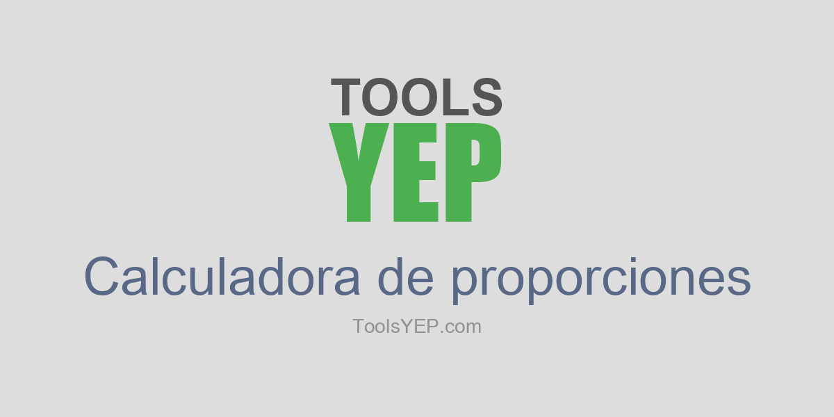 Proportion Calculator Online ToolsYEP Proportion Calculator Online ToolsYEP